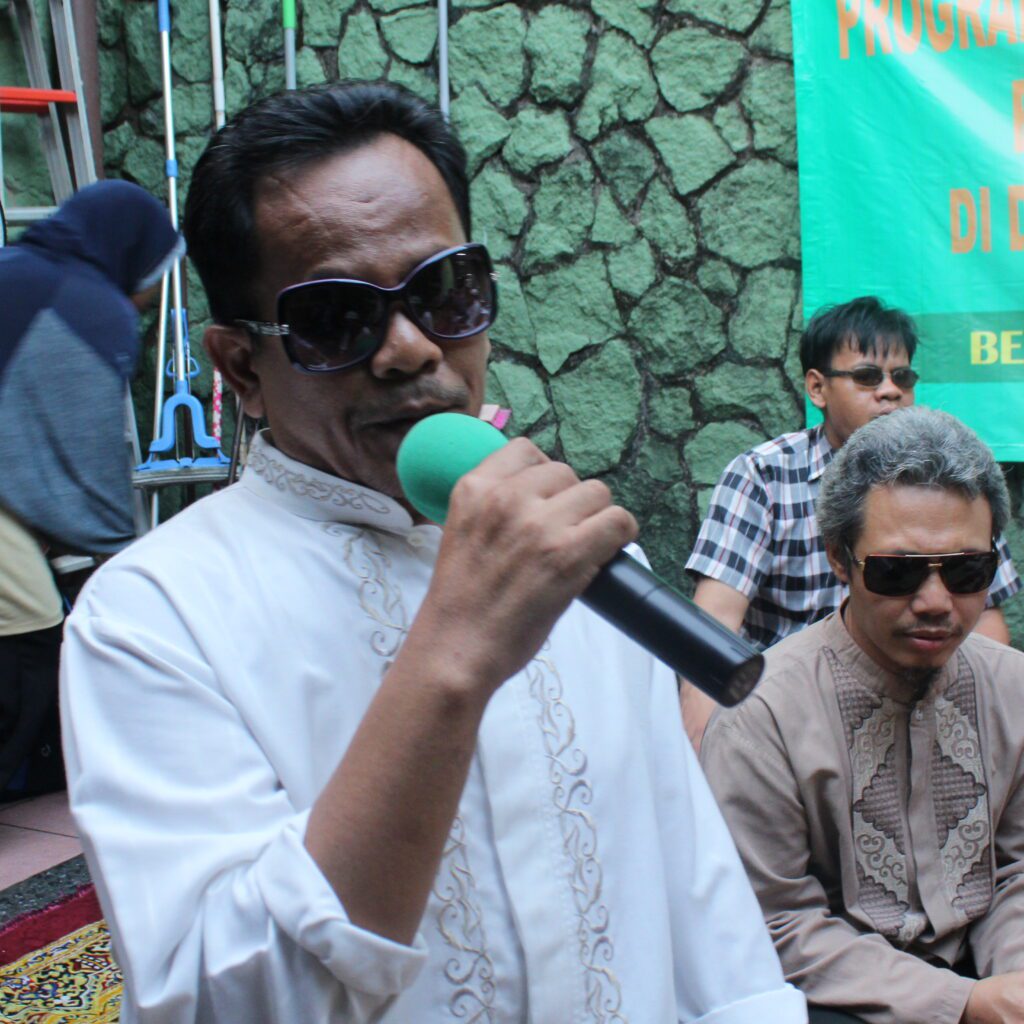 Dede Rustandi aktivis tunanetra yang konsisten - Perkumpulan LSM UMMI MAKTUM VOICE